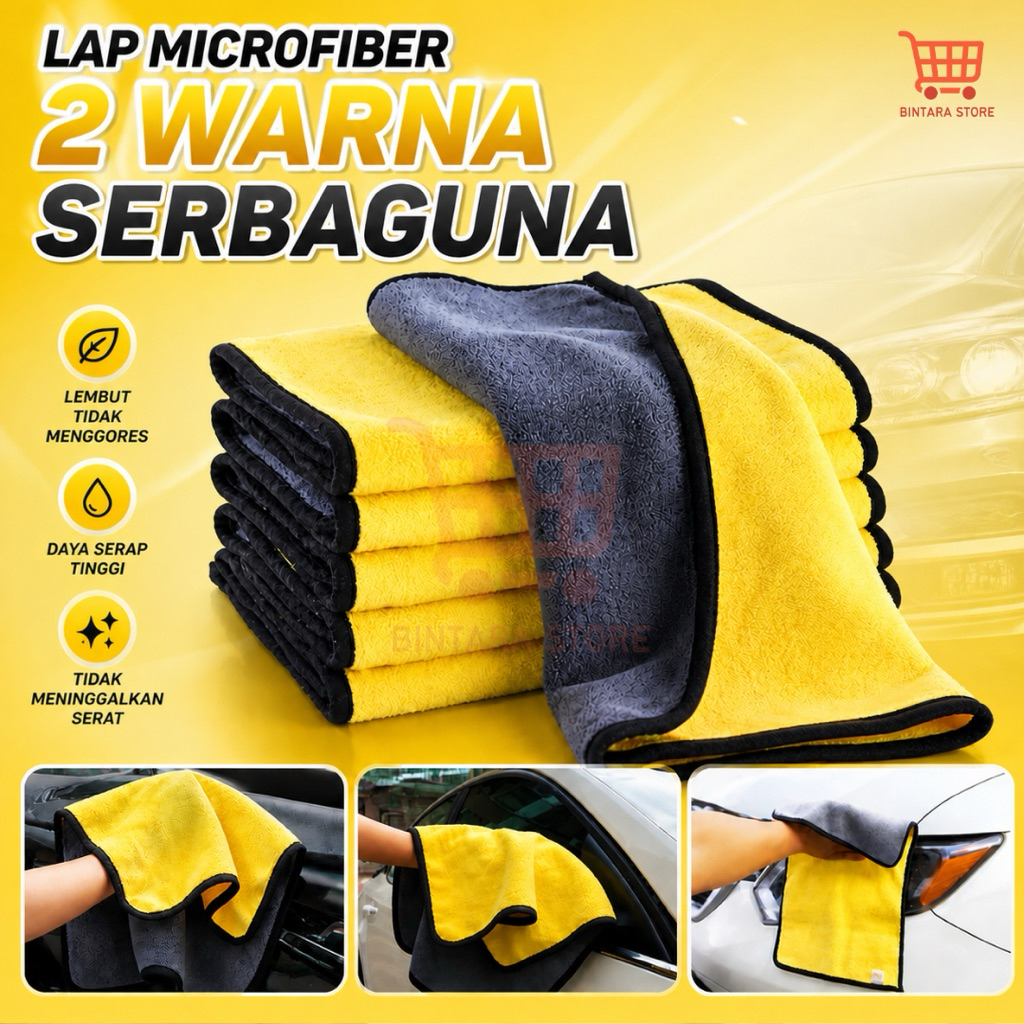 Jual Kain Lap Microfiber Terlengkap & Harga Terbaru Mei 2026 | Shopee ...