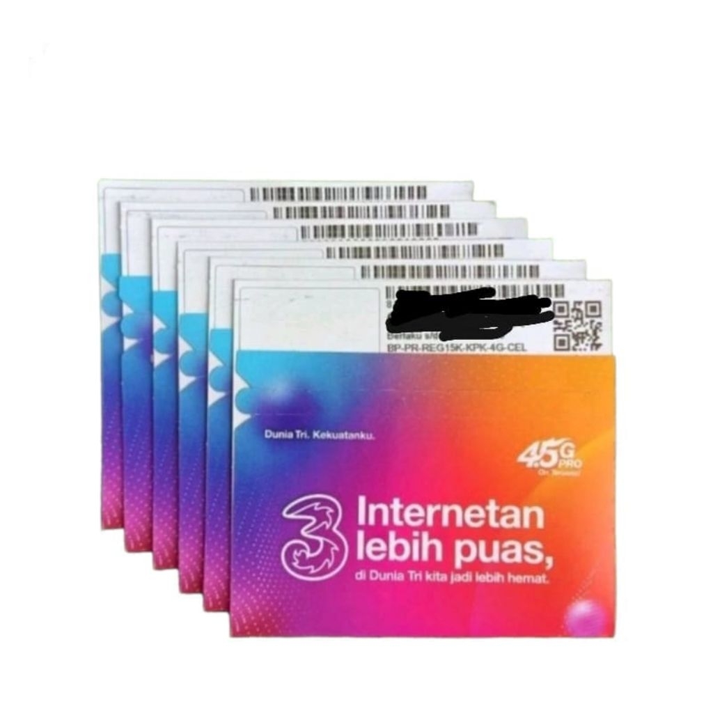 Jual Kartu Perdana Tri Terlengkap & Harga Terbaru Mei 2026 | Shopee ...