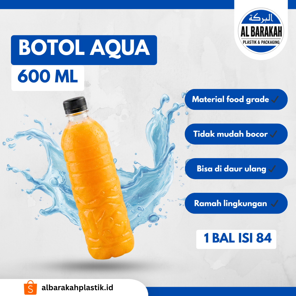 Jual Aqua Harga Botol 600Ml Terlengkap & Harga Terbaru Juni 2026 ...