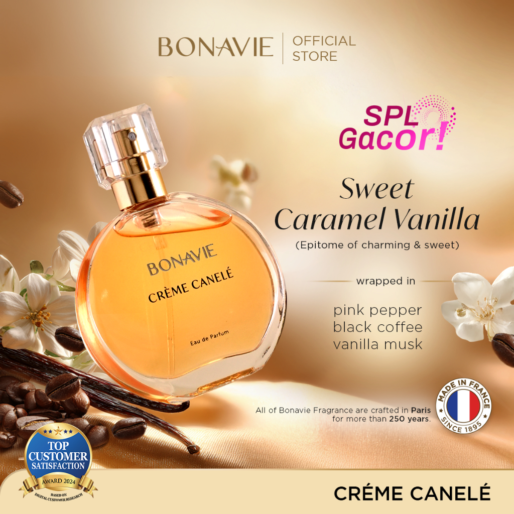 Jual Bonavie Eau de Parfum - Creme Canele 30ml Parfum Wangi Tahan Lama ...