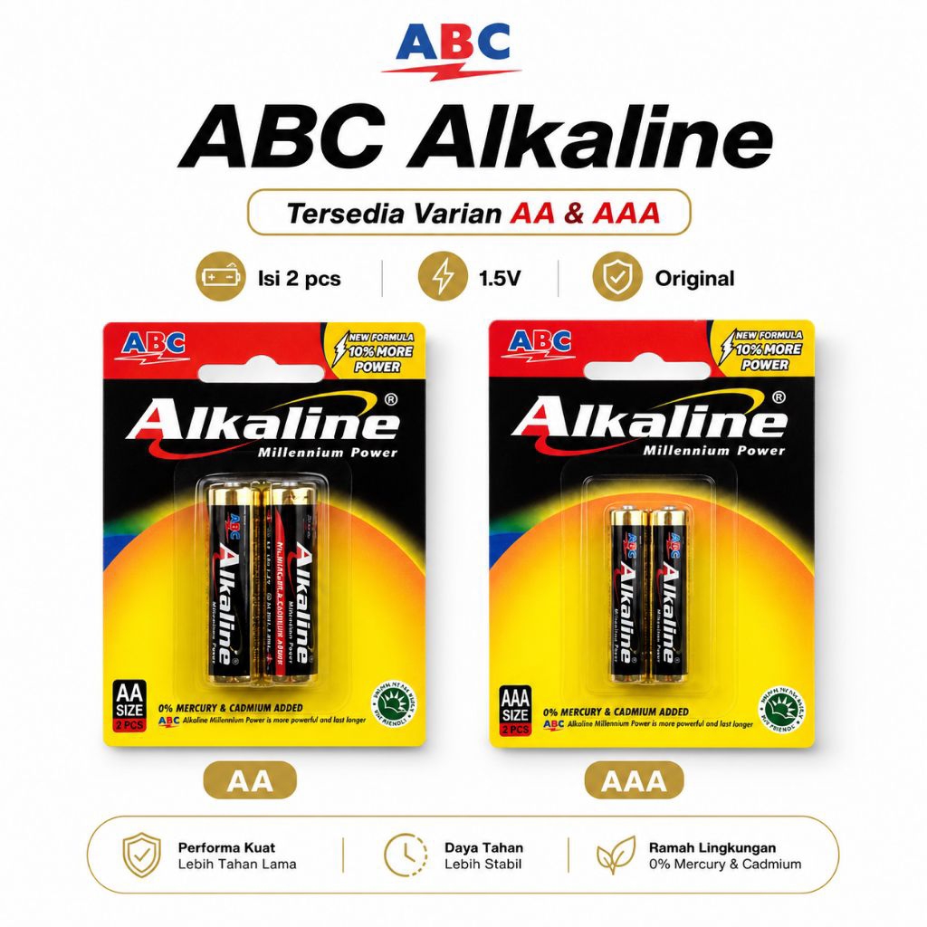 Jual Baterai Alkaline Aa Terlengkap & Harga Terbaru Mei 2026 | Shopee ...