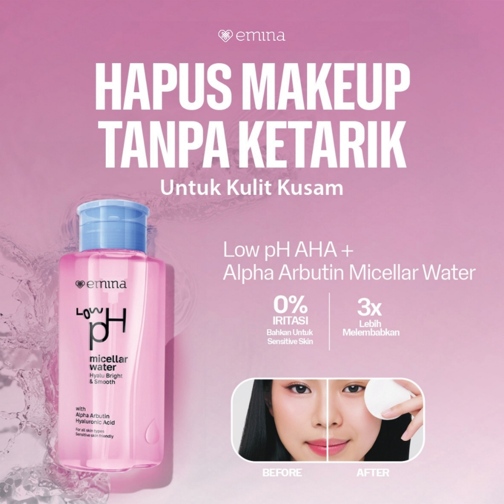 Jual Emina Harga Micellar Water Terlengkap & Harga Terbaru Juni 2026 ...