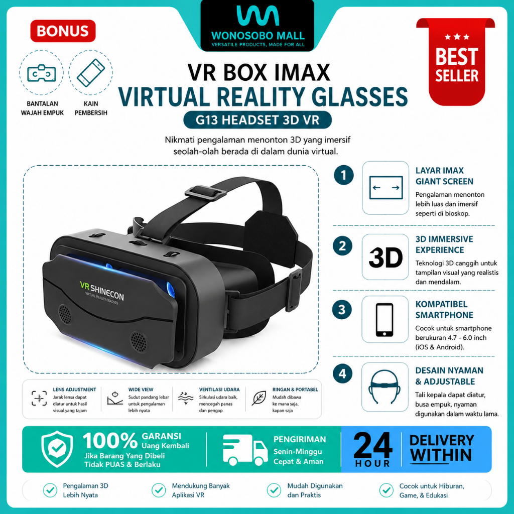 Jual VR Headset Terlengkap & Harga Terbaru Mei 2026 | Shopee Indonesia