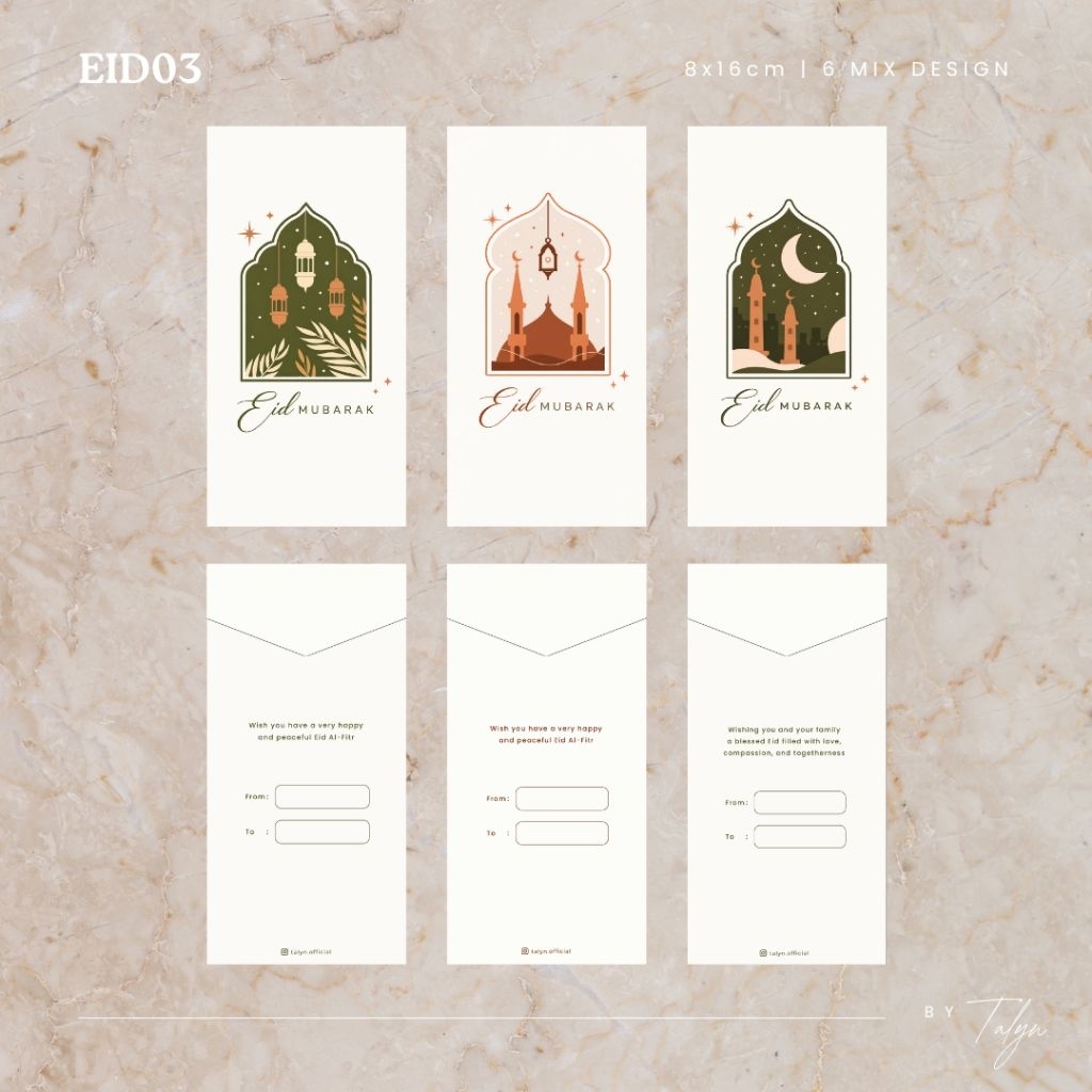 Jual ANGPAO IDUL FITRI ELEGAN MINIMALIS SIMPLE / AMPLOP RAMADHAN ...