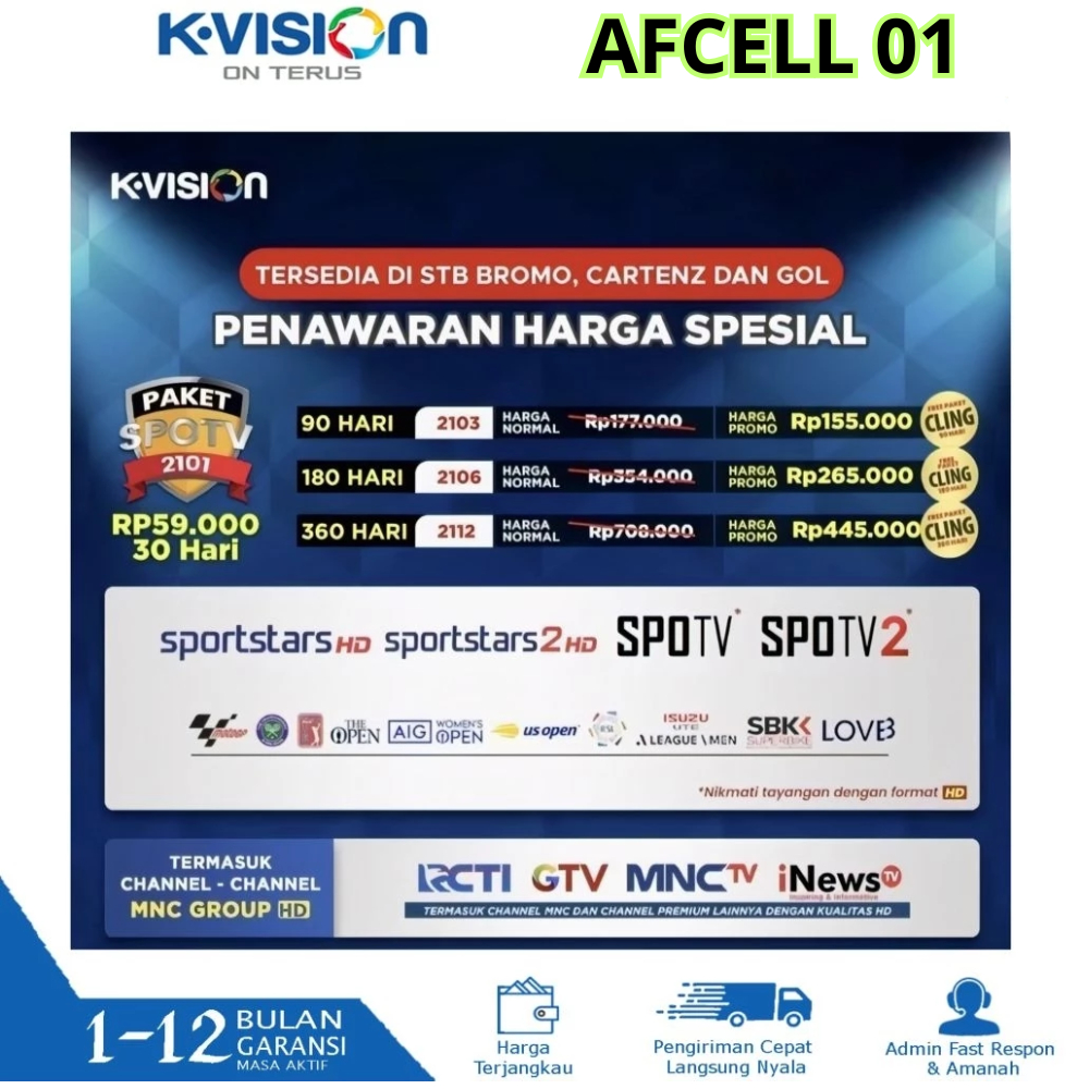 Jual K Vision Paket Terlengkap & Harga Terbaru Juni 2026 | Shopee Indonesia