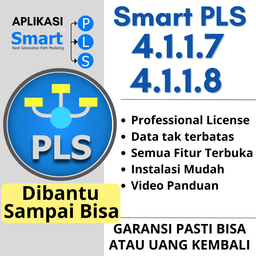 Jual SmartPLS 4 dan 3 professional license / smartpls 4.1.1.7 dan ...