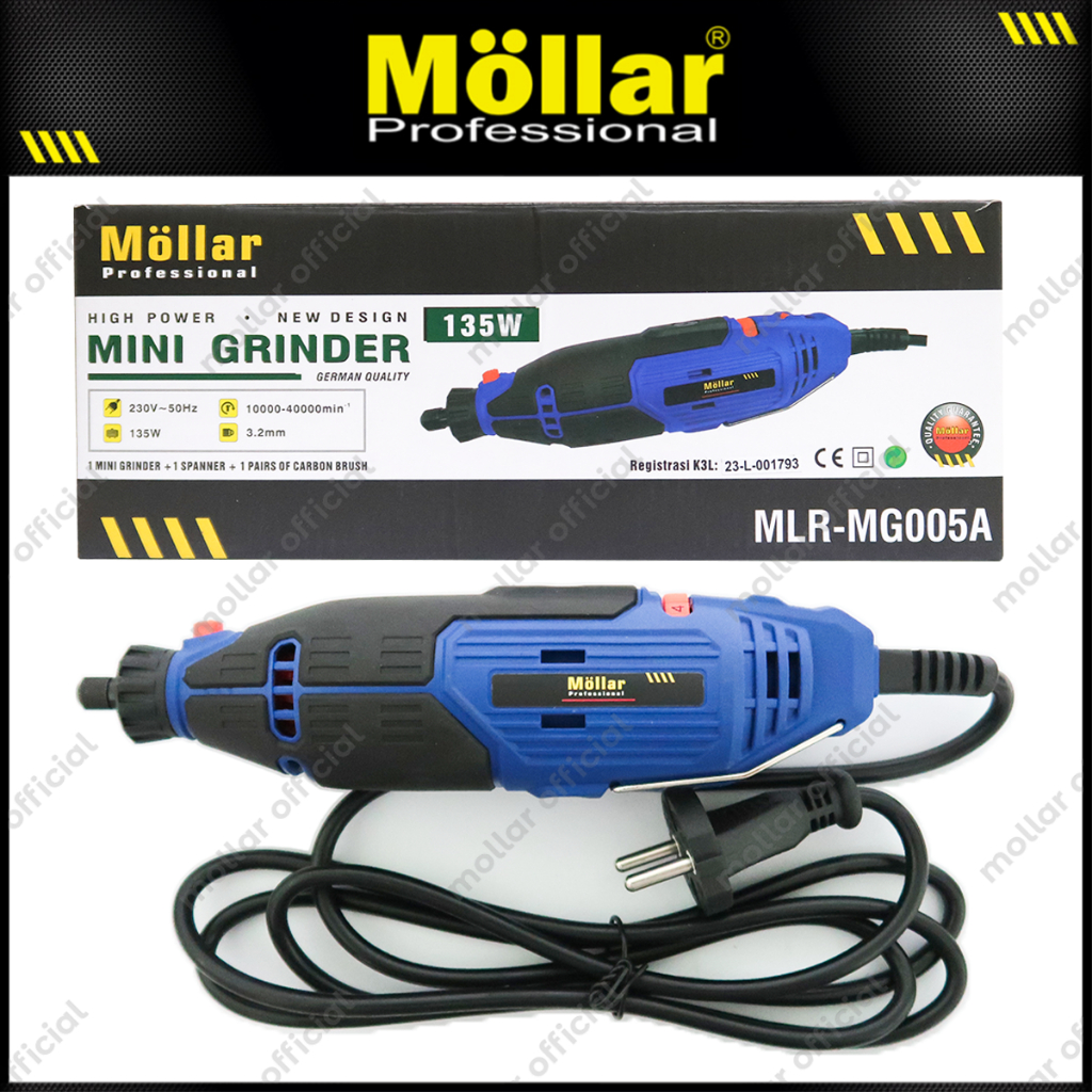 Jual MOLLAR MG005A Mini Die Grinder Bor Tangan Gerinda Botol Tuner ...