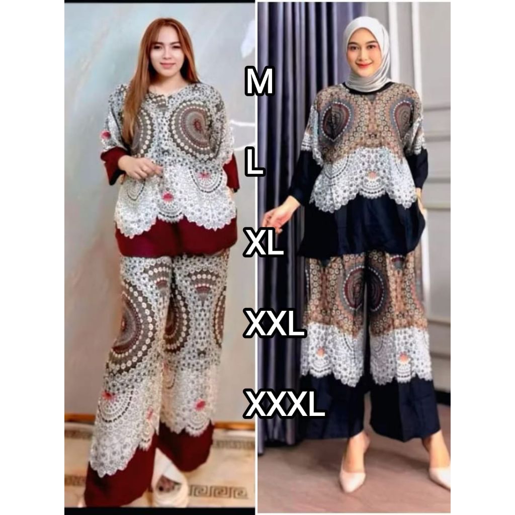 Jual SETELAN VIRAL BAHAN RAYON GILAK ADEM NYA. | Shopee Indonesia