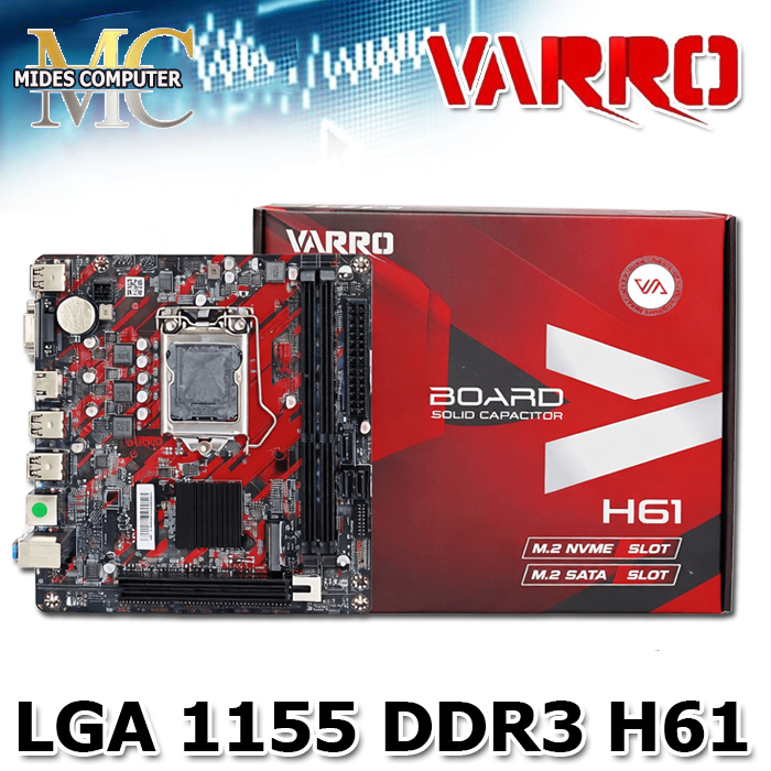 Jual MAINBOARD MOBO H61+/B75 H81+/B85 / H110 / H310C VARRO M.2 SATA ...