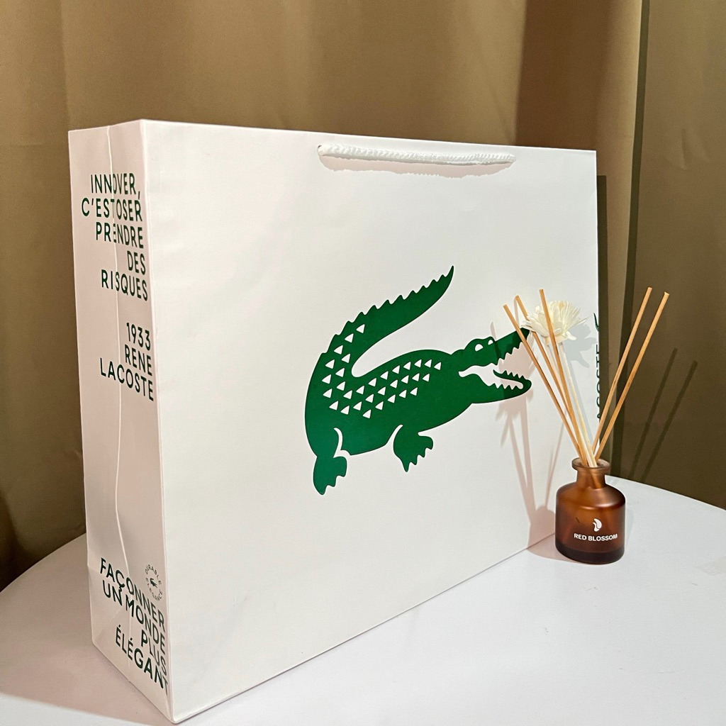 Jual Paper Bag Lacoste NEW Paper Bag Pembungkus Kado | Shopee Indonesia