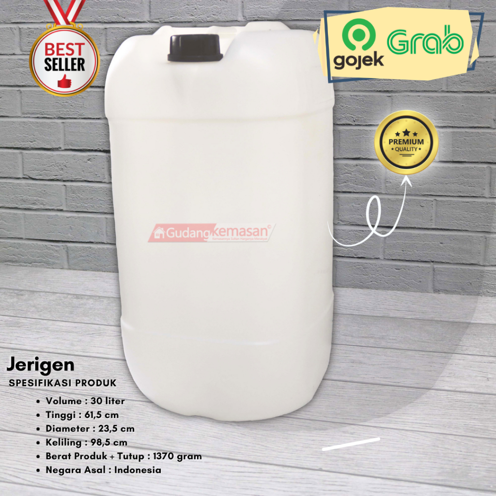 Jual Jerigen 30 Liter Terlengkap & Harga Terbaru Juni 2026 | Shopee ...