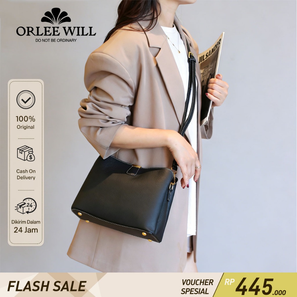 Jual ORLEE WILL Tas Selempang Wanita Sling Bag Wanita Shoulder Bag OL ...