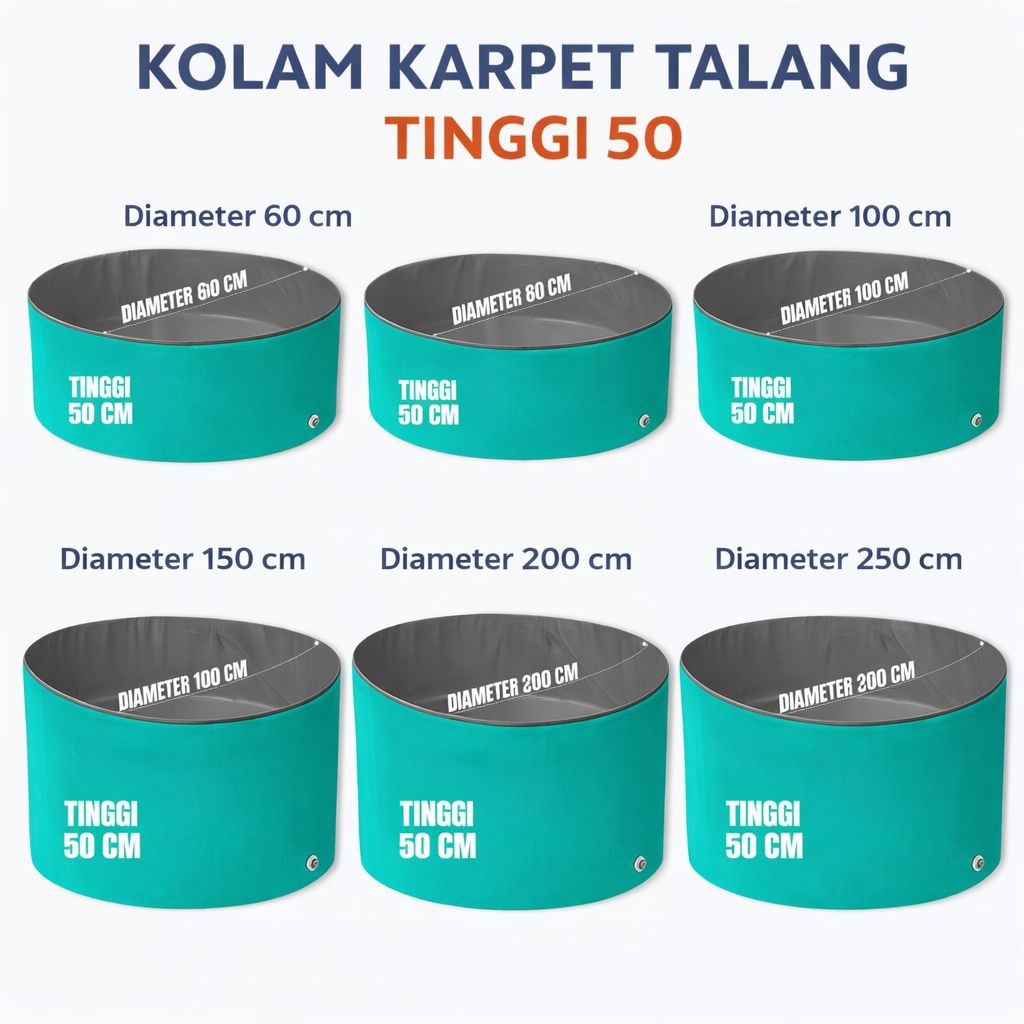 Jual Kolam Terpal Bulat Terlengkap & Harga Terbaru Mei 2026 | Shopee ...