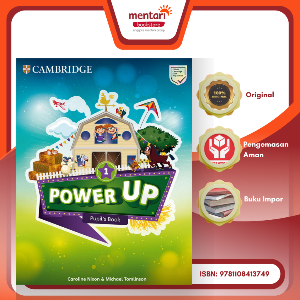 Jual Mentari Bookstore Cambridge Elt - Power Up Pupils & Activity book ...