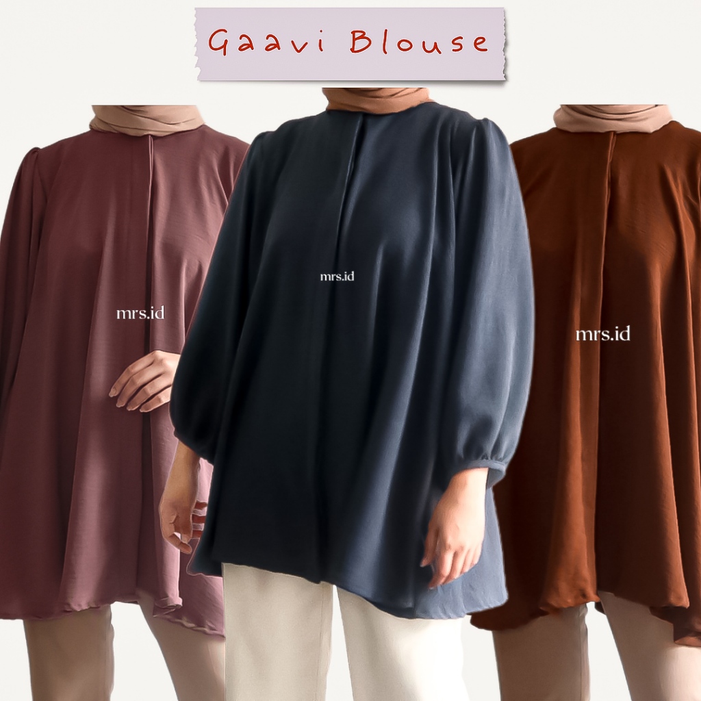 Jual GAAVI BlOUSE BIG SIZE | Shopee Indonesia