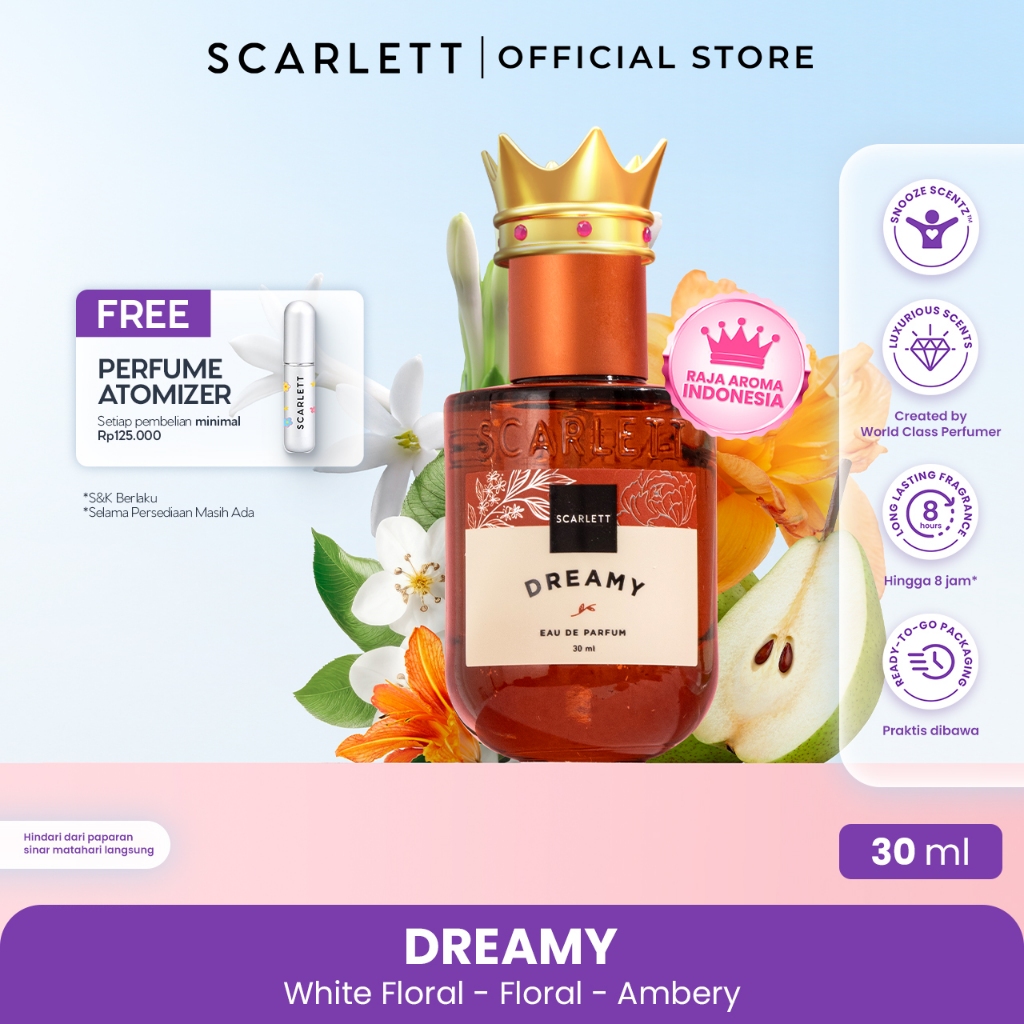 Parfum Scarlett Dreamy: Floral Ambery