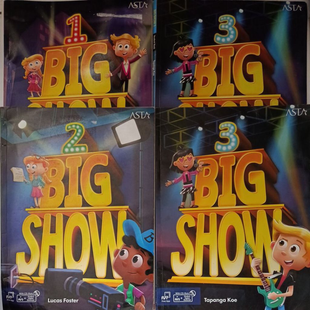 Jual Buku Students Book BIG SHOW 1/2/3/4/5/6 original | Shopee Indonesia