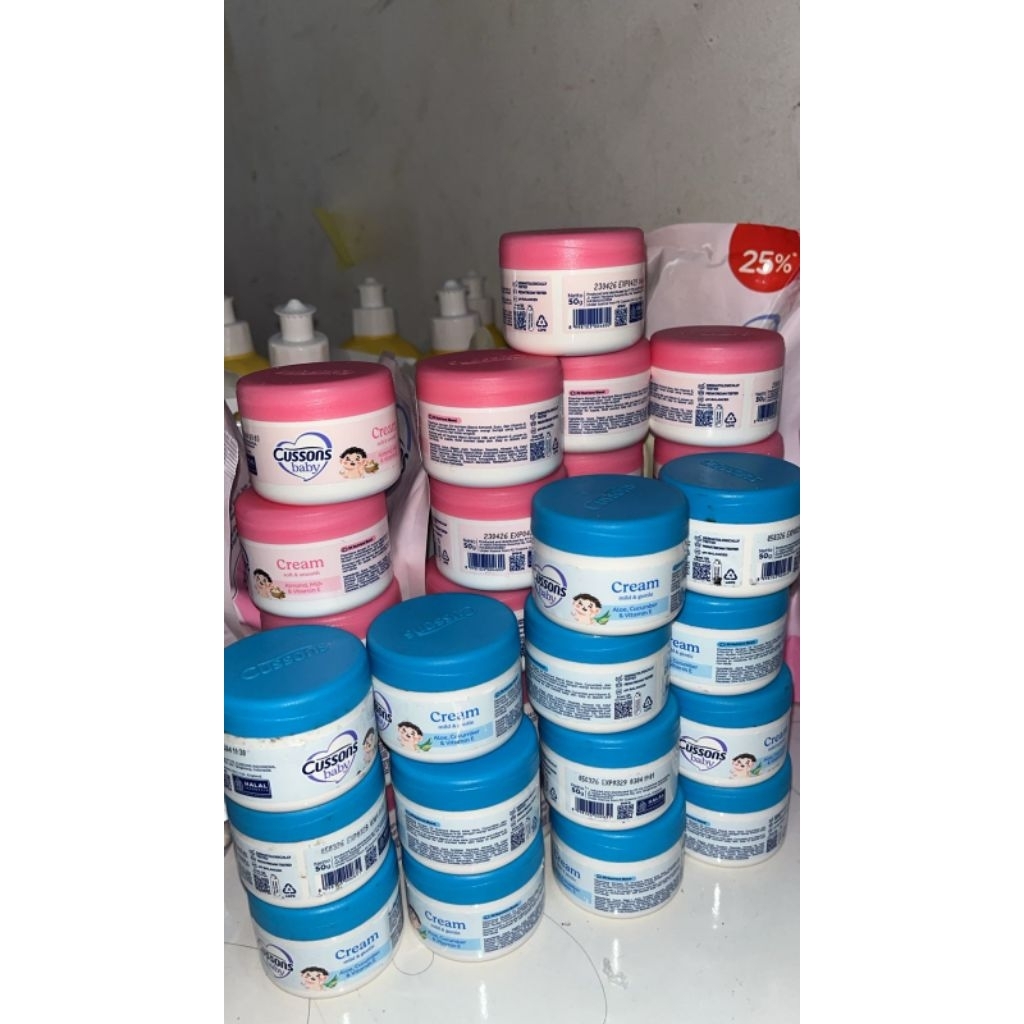 Jual Cussons Cream Baby Pink Terlengkap & Harga Terbaru Juni 2026 ...