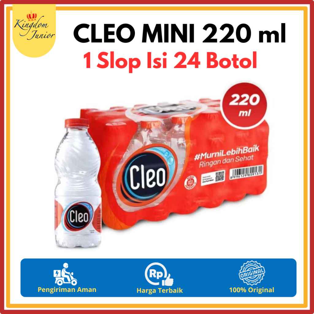 Jual Cleo Botol Mini Terlengkap & Harga Terbaru Mei 2026 | Shopee Indonesia