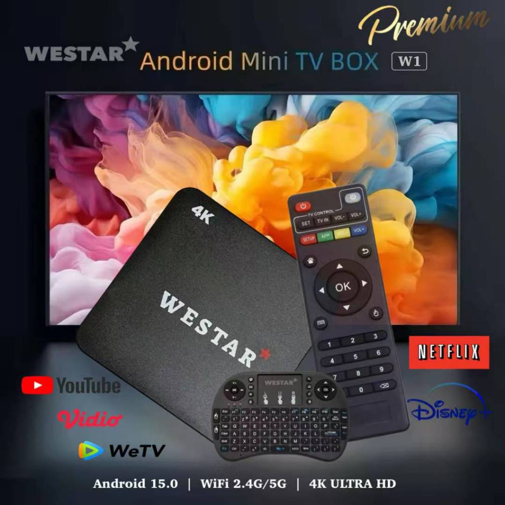 Jual WESTAR Android TV BOX 16GB RAM 256GB ROM STB 4K Smart TV BOX ...