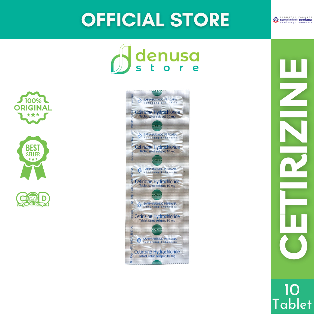Jual Cetirizine Terlengkap & Harga Terbaru Mei 2026 | Shopee Indonesia
