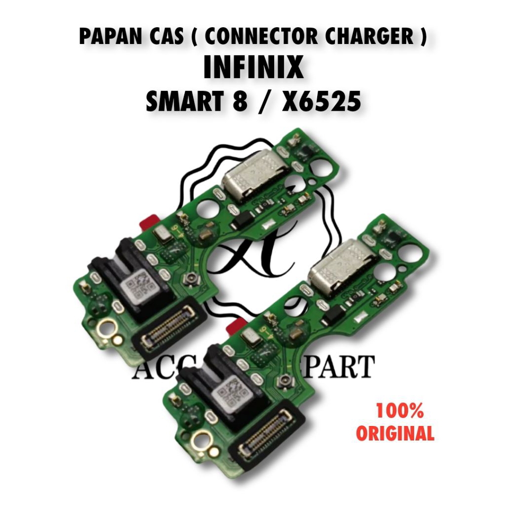 Jual Papan Cas Infinix Smart 8 X6525 Original Sub Board Charger USB ...