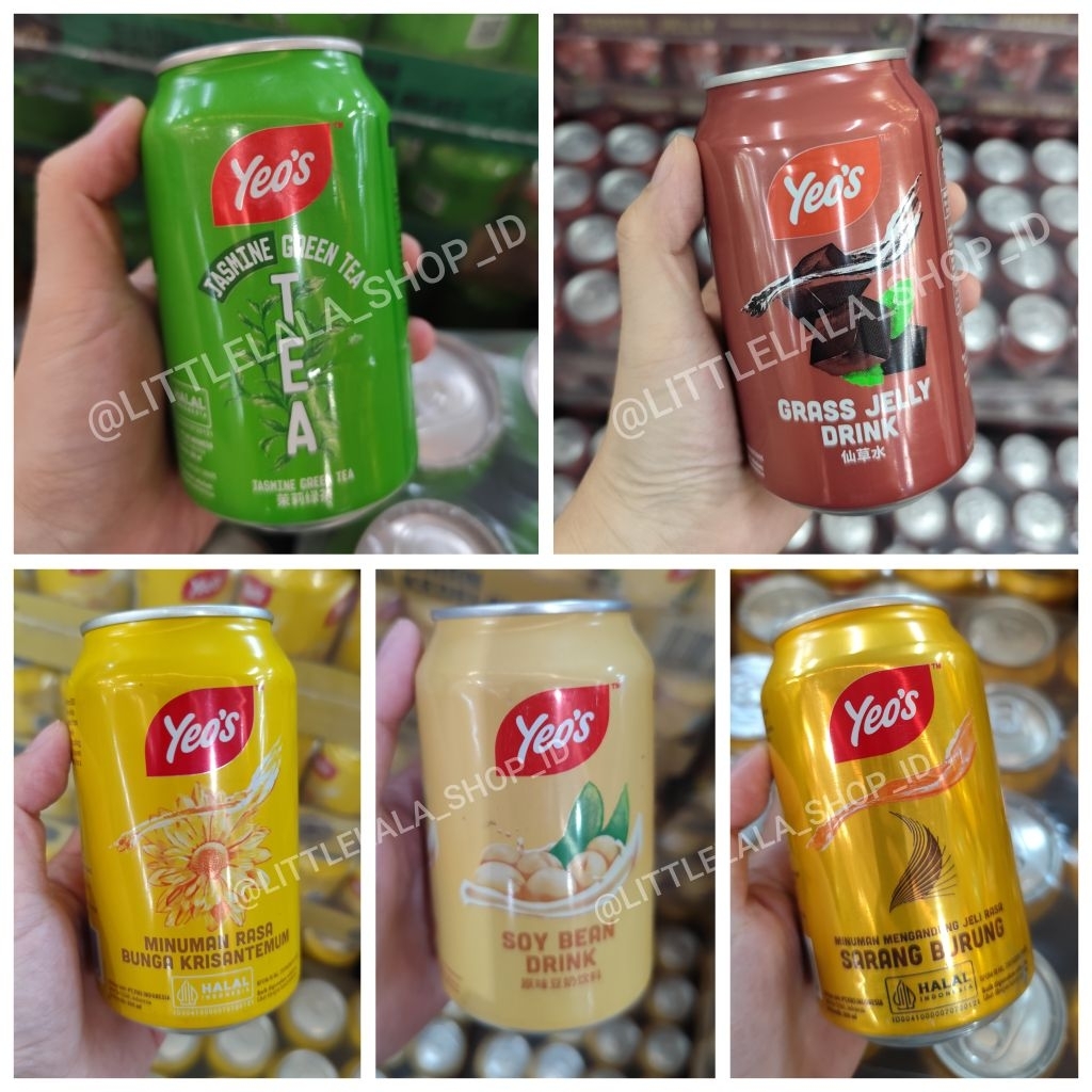 Jual Yeo’s Chrysanthemum Drink Kaleng/green tea chrysantemum bird nest ...