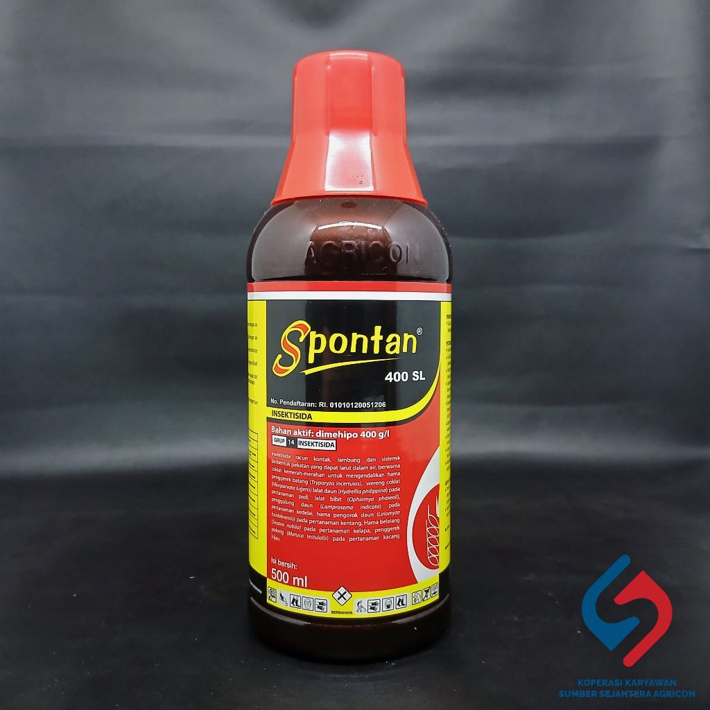 Jual SPONTAN 400 SL Insektisida Dimehipo 400 g/l ukuran 500 ml | Shopee ...