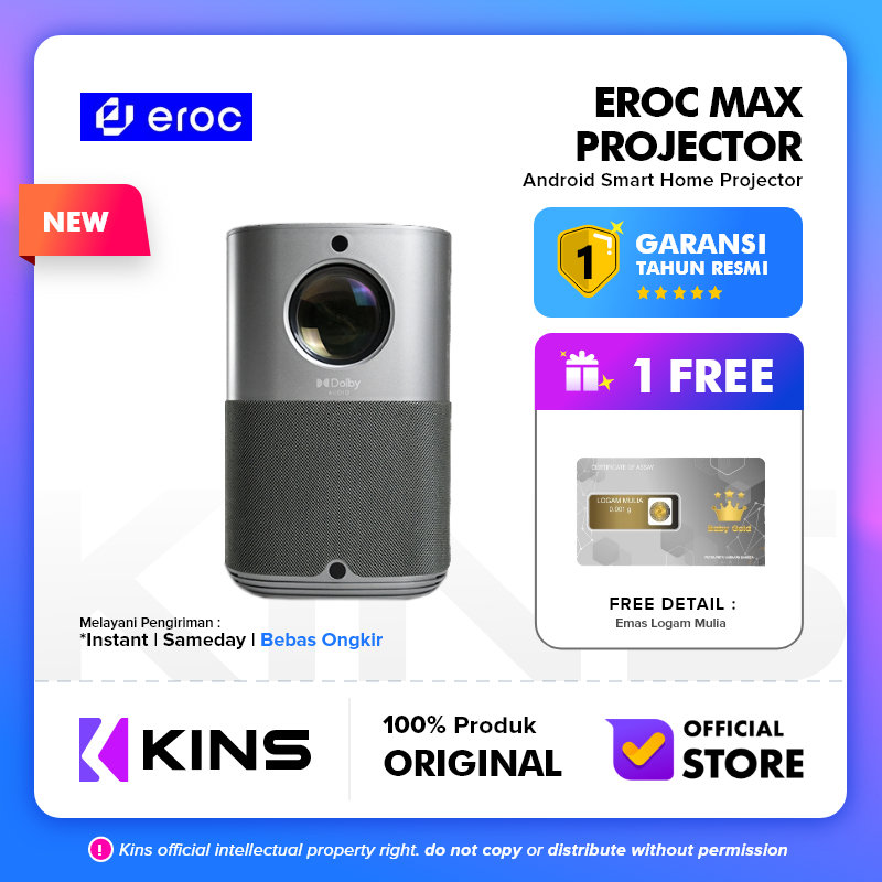 Jual EROC Max Android - Dolby Audio - Full HD - Built in Speaker - 3000 ...