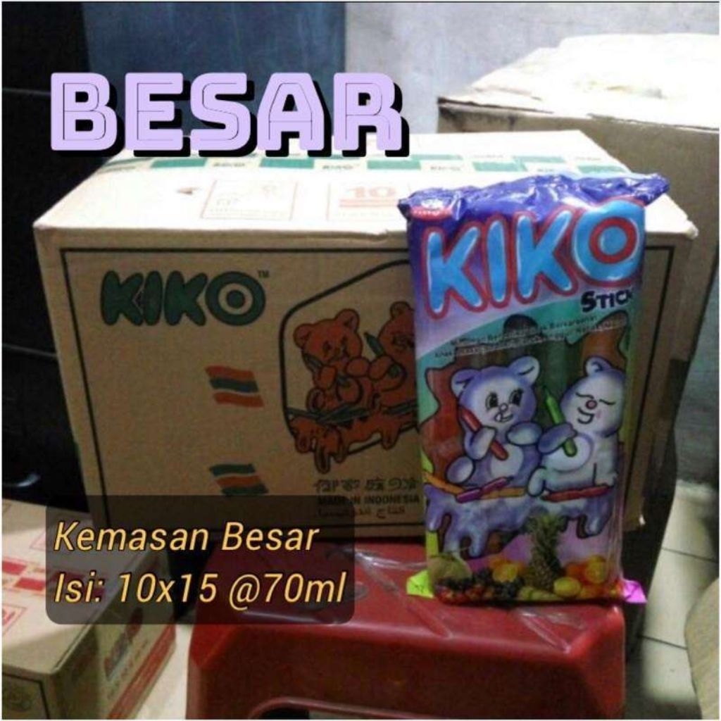 Jual Kiko Stik Es Aneka Rasa 70 ml 1 Karton/Dus (1 Karton isi 15 Pack ...