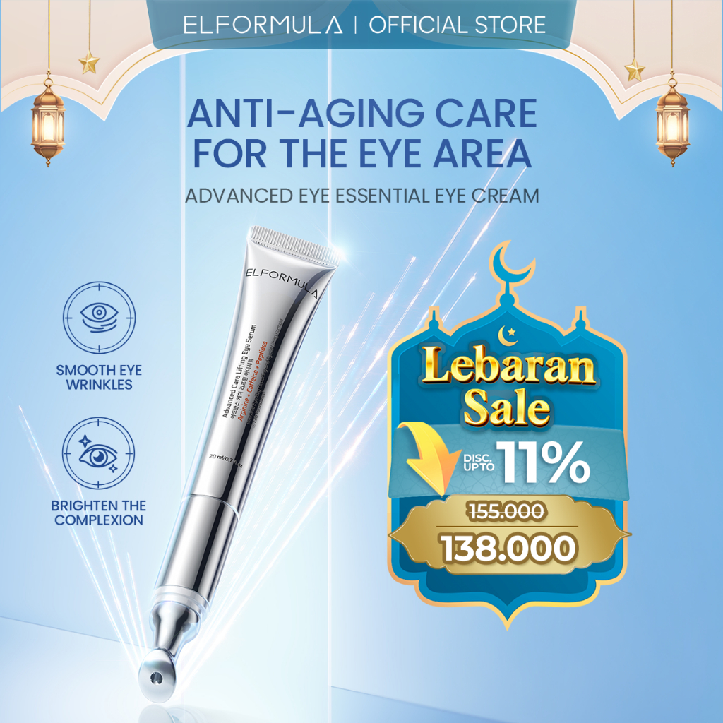 Jual ELFORMULA Advanced Timeless Essential Eye Cream - Serum Mata untuk ...