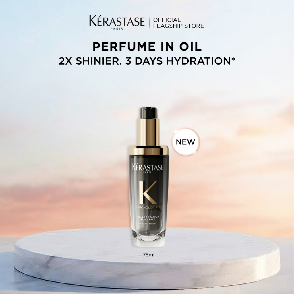 Jual Kerastase Chronologiste Hair Oil 75ml Anti Aging Hair Serum ...