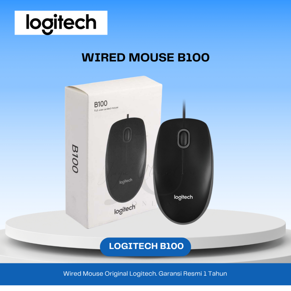Jual Mouse Logitech B100 Terlengkap & Harga Terbaru Mei 2026 | Shopee ...