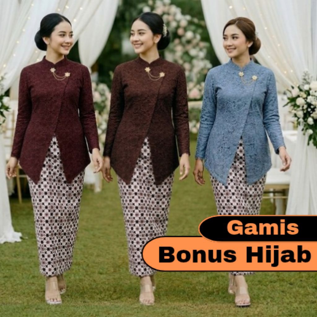 Jual Kebaya Kutubaru Moderen Premium Anggita Janggan Kondangan Wisuda ...