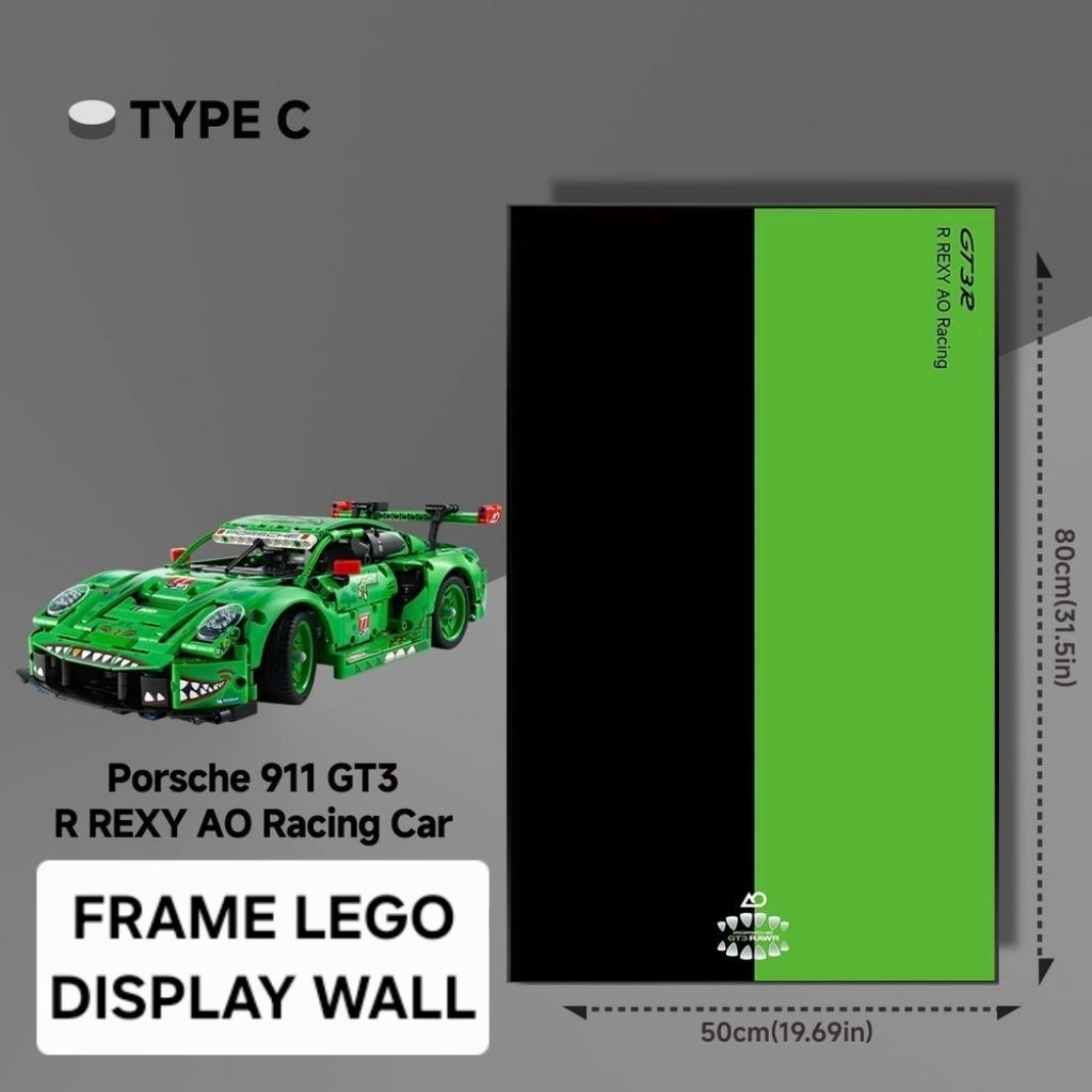 Jual Frame Lego Porsche Rexy Display Wall Technic Supercar Mobil ...