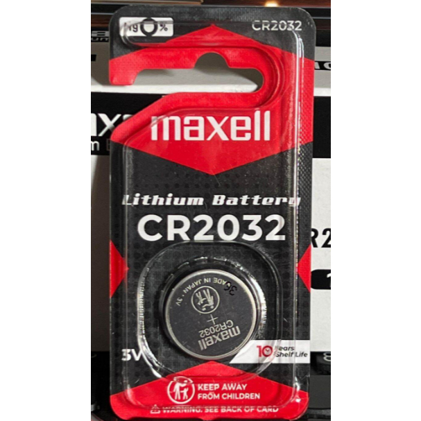 Jual Battery Maxell Cr2032 Singel Pack Lithium 3v Original Baterai ...