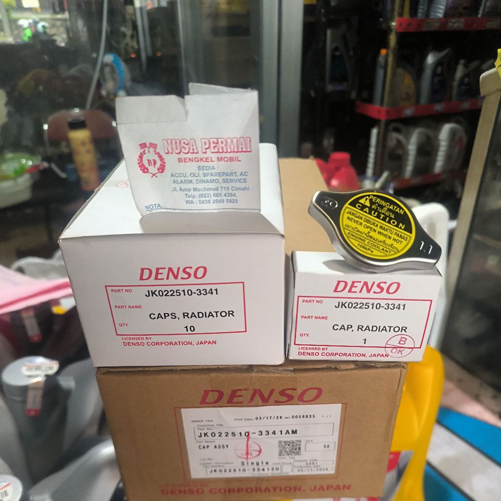 Jual *BARANG BARU 2026 TUTUP RADIATOR 1.1 DENSO ORIGINAL BUAT INNOVA ...