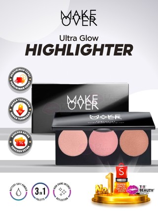Jual MAKE OVER Powerstay Ultra Glow Highlighter - Highlighter | TnT ...