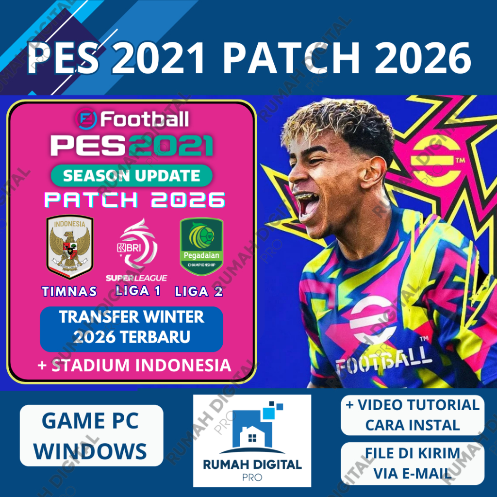 Jual Patch PES 2021 Terlengkap & Harga Terbaru Juni 2026 | Shopee Indonesia