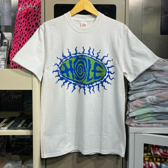 Jual HOLE - USE ONCE AND DESTROY TSHIRT WHITE | Shopee Indonesia
