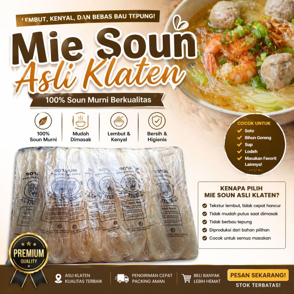 Jual Mie Soun Terlengkap & Harga Terbaru Juni 2026 | Shopee Indonesia