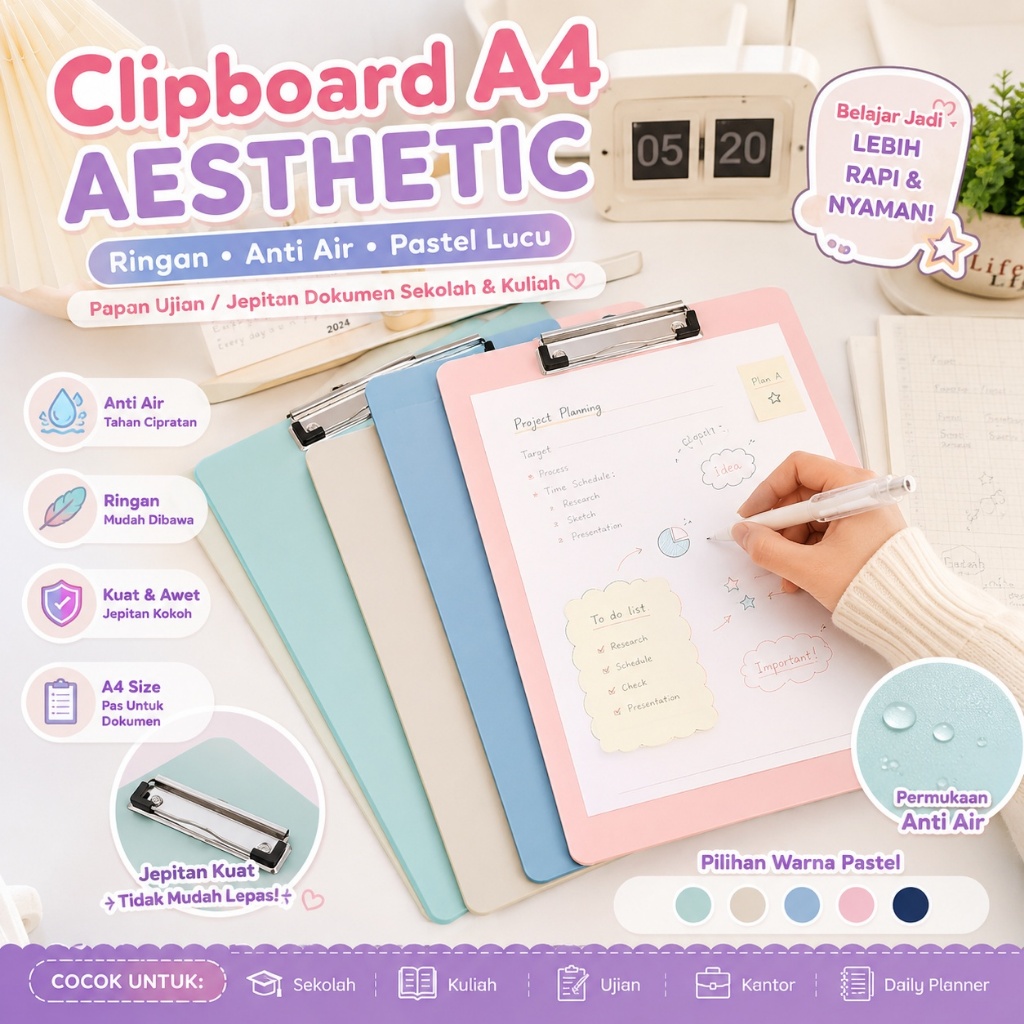 Jual Clipboard Terlengkap & Harga Terbaru Mei 2026 | Shopee Indonesia