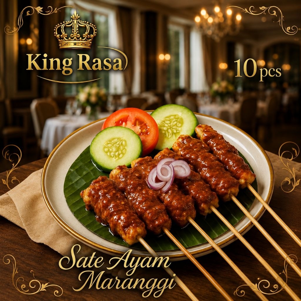 Jual Sate Ayam Maranggi Frozen (Beku) 10 tusuk - King Rasa | Shopee ...