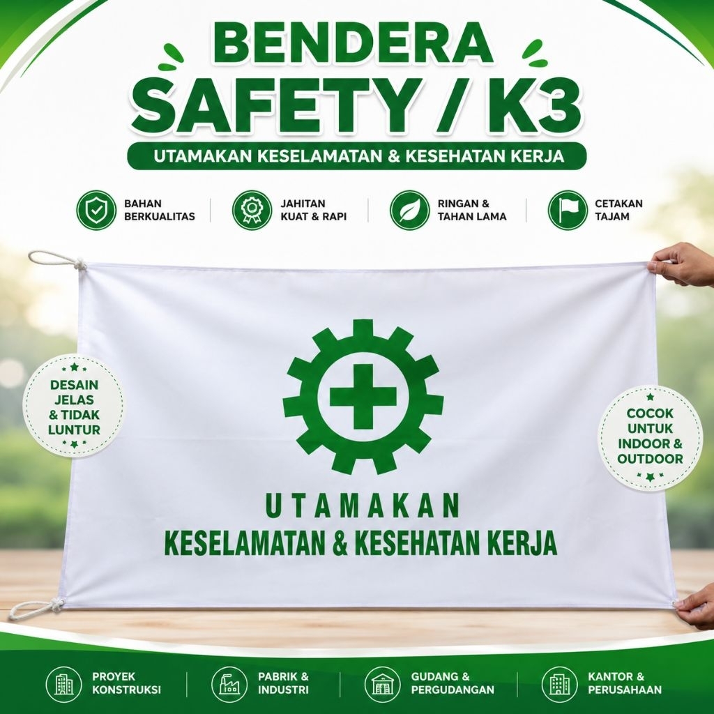 Jual Bendera K3 Terlengkap & Harga Terbaru Juni 2026 | Shopee Indonesia