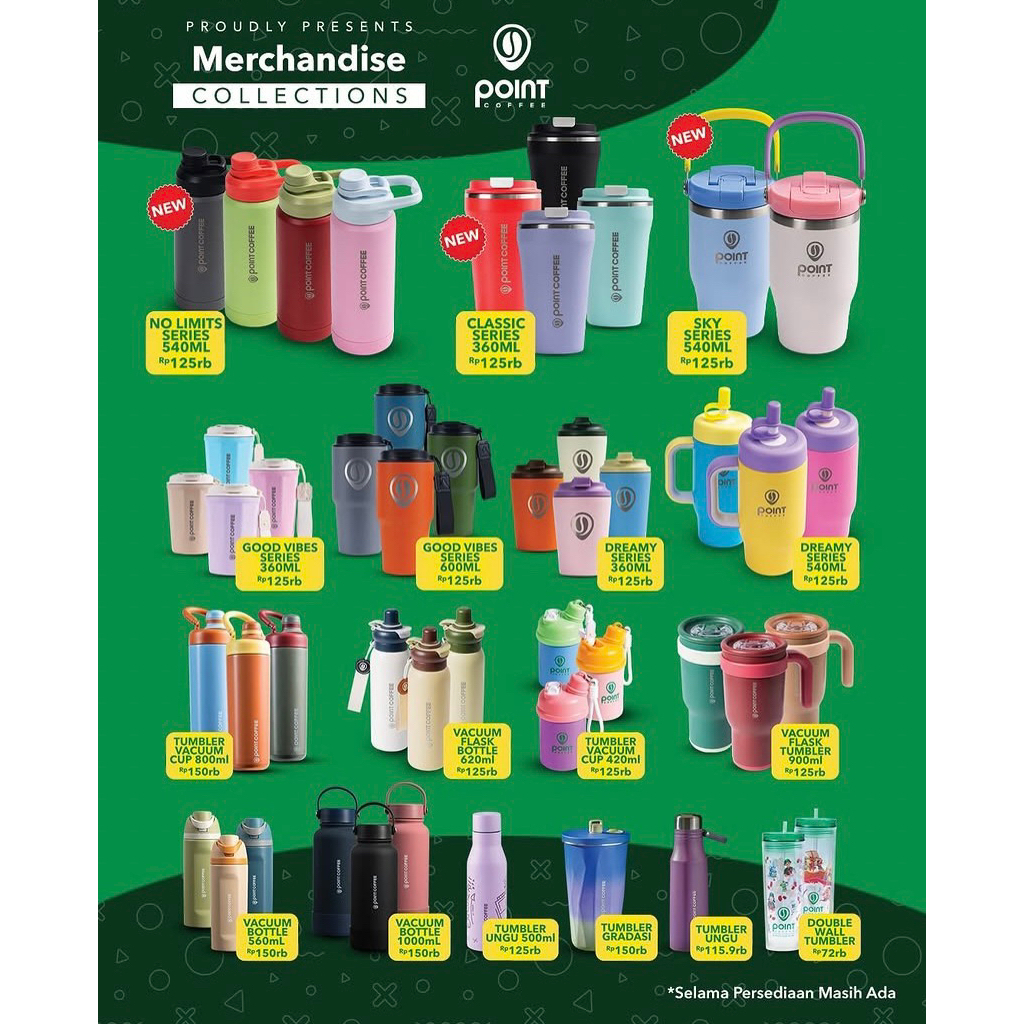 Jual Tumbler Point Coffee Terlengkap & Harga Terbaru Juni 2026 | Shopee ...