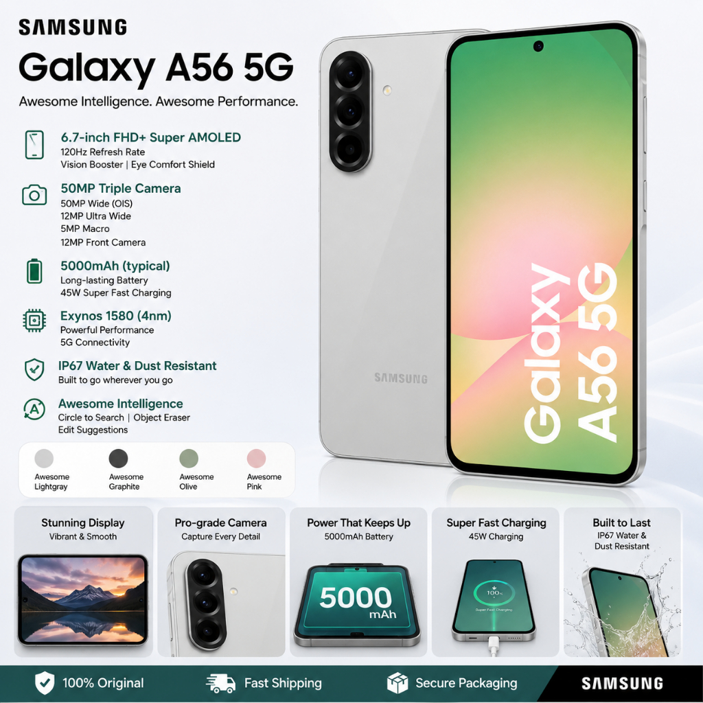 Jual Samsung A56 Pink Terlengkap & Harga Terbaru Juni 2026 | Shopee ...