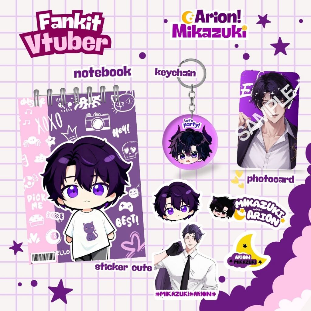 Jual FKOTS1 - VTUBER - MINI FANKIT VTUBER EOS PANDAVVA / GIFT BOX KPOP ...