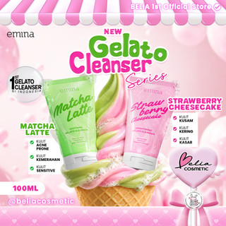 Jual [ BELIA ] Emina Gelato Cleanser Series 100 ml | Matcha Latte ...