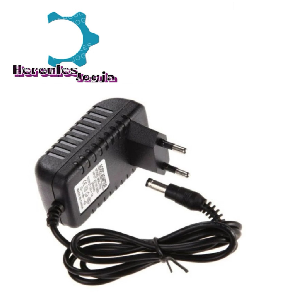 Jual Adaptor DC 12V 1A - AC 220V / Adapter CCTV Dan Termostat Digital ...