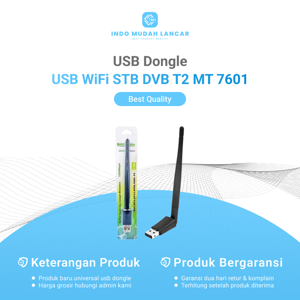 Jual USB WiFi STB DVB T2 MT7601 | USB Dongle WiFi MT7601 | Shopee Indonesia